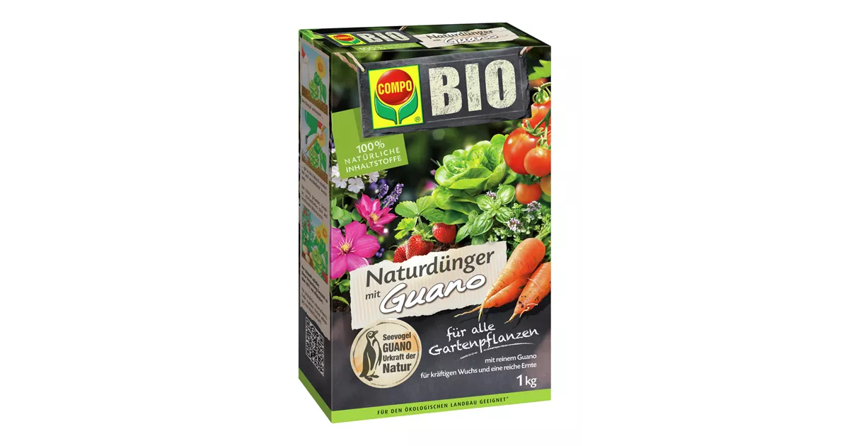COMPO Guano plus Urgesteinsmehl 1 kg